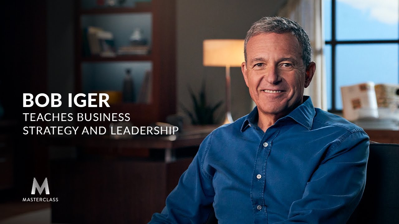 [Masterclass] Bob Iger teaches Business Strategy and Leadership | Manas ...